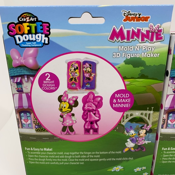 Disney | Toys | Disney Junior Minnie Mouse Daisy Mold Play 3d Figure ...